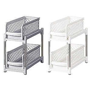 Freestanding Hollow Drawer Storage Stand Under Sink Cabinet Organizer Stand for Cabinet