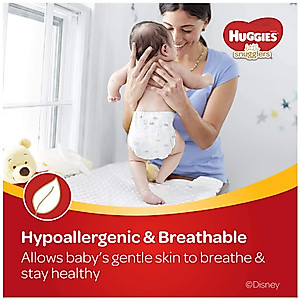 Huggies Little Snugglers Baby Diapers, Size 3, 62 Ct