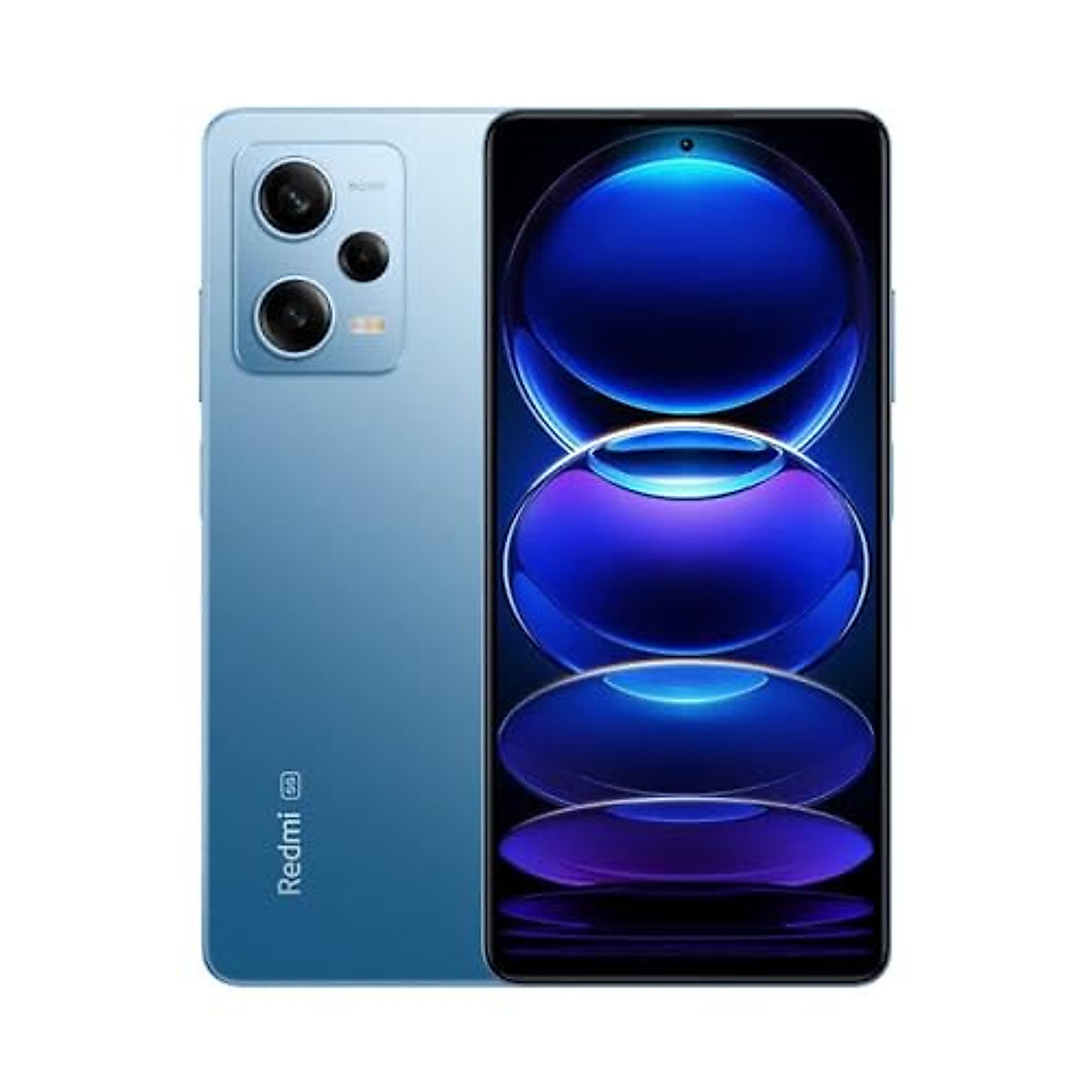 Xiaomi Redmi Note 12 Pro 5G + 4G (128GB + 6GB) Factory Unlocked 6.67" 50MP Triple Camera (Only Tmobile/Metro/Mint USA Market) + Extra (w/Fast Car Charger Bundle) (Light Blue)