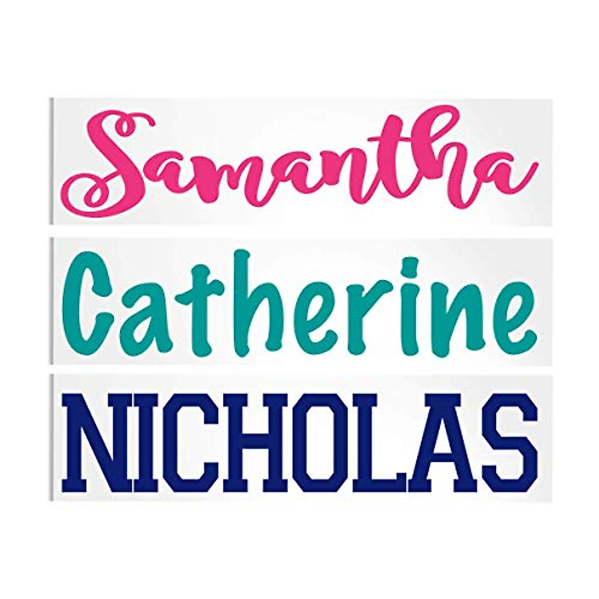 Personalized Name Decal for Yeti Tumbler, Car or Laptop, Your Choice of Color & Style | Decals by ADavis