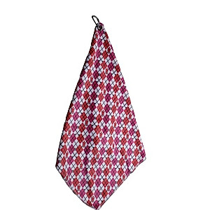 Glove It Golf Towels - 16 in x 5 in, 100% Terry Cloth Towel, Microfiber Golf Towel - Micro-Fiber Sports Towel, Clip On Golf Towel with Carabiner (WGD-T1)