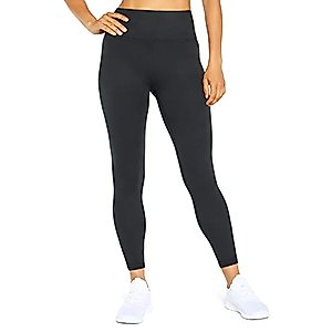 Balance Collection Womens Standard Basic 25" Tummy Control Legging, Black, X-Large