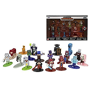 MINECRAFT DUNGEONS NANO METALFIGS 18 PK W7
