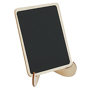 20 Pcs Mini Chalkboard Signs Small Chalkboard Labels w/Easel Stand,Chalkboard Place Cards,Table Numbers,Food Labels for Party Buffet,Weddings,Special Events