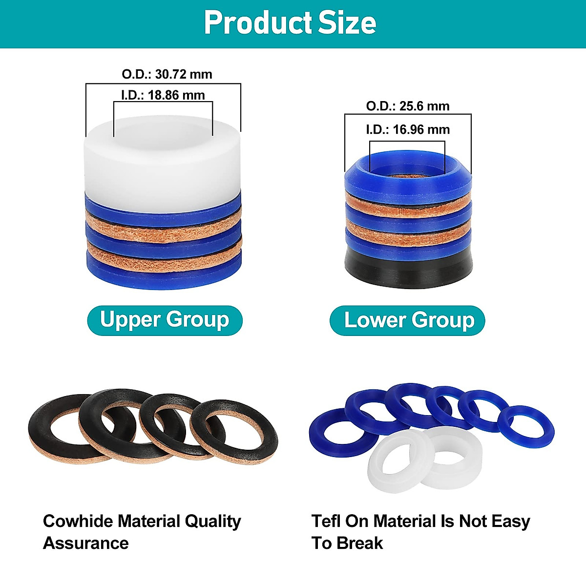 Pump Repair Kit for Graco 695-248212 Airless Paint Spray Pump Repair Kit for Graco Ultra Max II 695 795 LineLazer 3900 | Sprayers Accessories Aftermarket