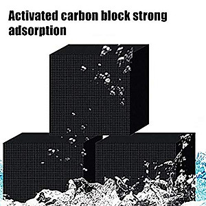 Eco-Aquarium Water Purifier Cube Filter Activated Carbon Ultra Strong Filtration and Absorption for Aquarium,Ponds,Fish Tank, Water Tank, Water Purification