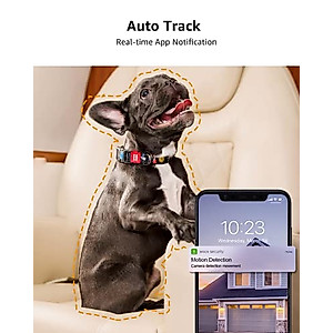 VENZ Security Camera, 2K 3MP Indoor Camera 360° Pan/Tilt View, Baby Monitor with Camera and Audio, 2.4G WiFi Pet Dog Camera with Phone App,Compatible with Alexa and Google Assistant
