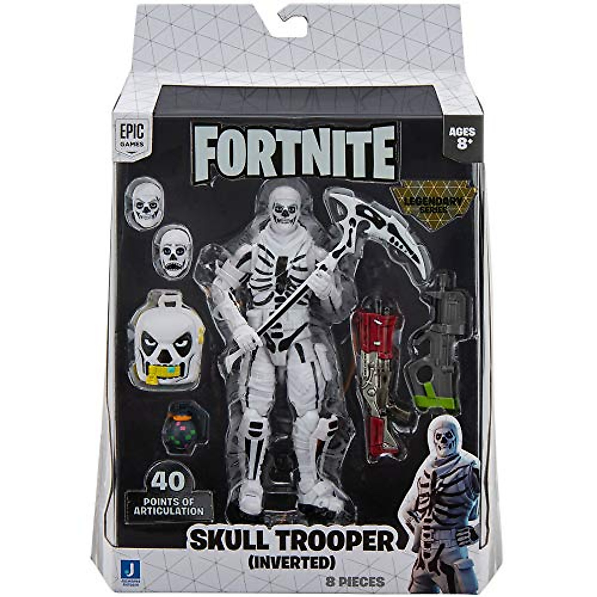 FORTNITE Legendary Series 6in Figure Pack, Skull Trooper - Inverted
