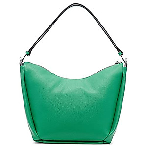 Calvin Klein Prism Top Zip Convertible Hobo Shoulder Bag, Bonsai