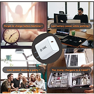 iPhone 14 13 12 Fast Charger 20W PD USB C Wall Charger Fast Charging Block Power Adapter Compatible with iPhone 14 Pro Max/13 Pro Max/12 Pro Max/11 Pro Max/XS Max/XS/XR/X/Airpods Pro/Apple Watch Ultra