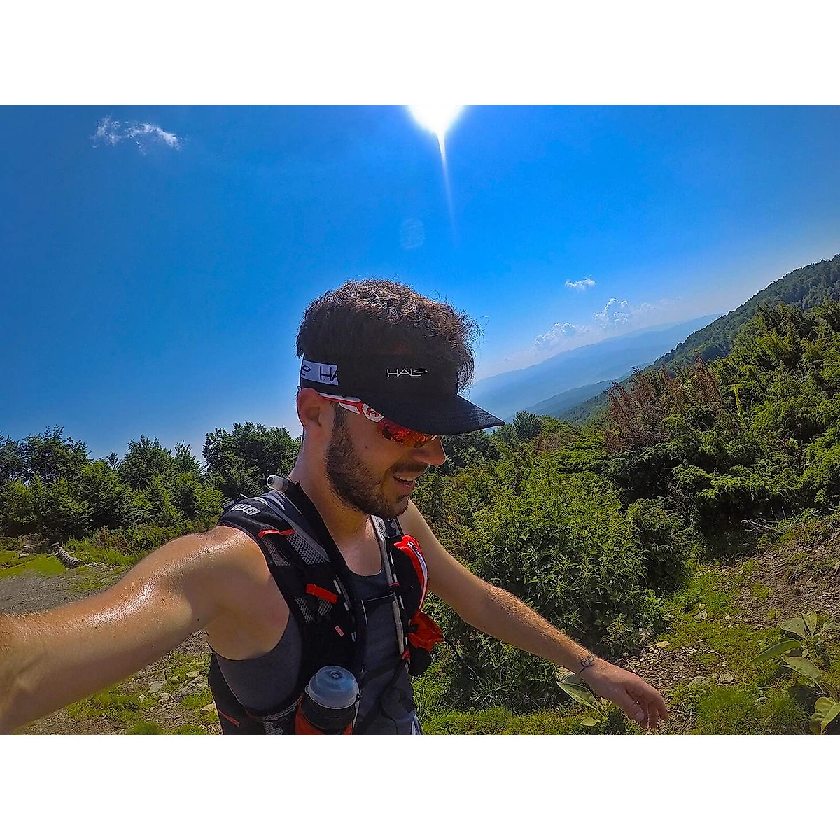 Halo Headband womens Visor Halo Headband, White, Large-X-Large US