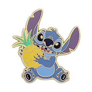 Loungefly Disney: Stitch Pineapple 4-Piece Pin Set, Amazon Exclusive