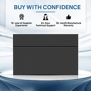 Gopper RV Awning Shade Screen with Zipper 9'x17'3", RV Awning Fabric Replacement Complete Kits for Trailer Camper, RV Awning 230GSM 8.2oz, 600D Durable Mesh Blocks 88% Sunlight, Improves Shade&Privacy