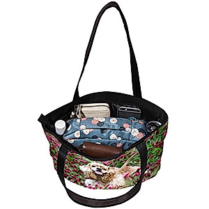 YZUOUZY Tote Bag for Women Purse,American Cocker Spaniel Clover dog,Shoulder Bag Portable Handbag Casual Crossbody Bag with Zipper