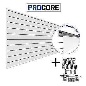 PROSLAT 35004 PROCORE Slatwall Sports Bundle 8 ft. x 4 ft.