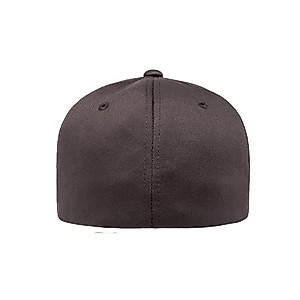 Flexfit Men's Athletic Baseball Fitted Cap, Dark Gray, S/M