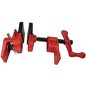 BESSEY PC12-2, 1/2 In. Traditional Style Pipe Clamps - Incredibly Versatile, Easy To Assemble, Indespensable Workshop Clamp For Woodworking, Carpentry, Home Improvement, and DIY Projects