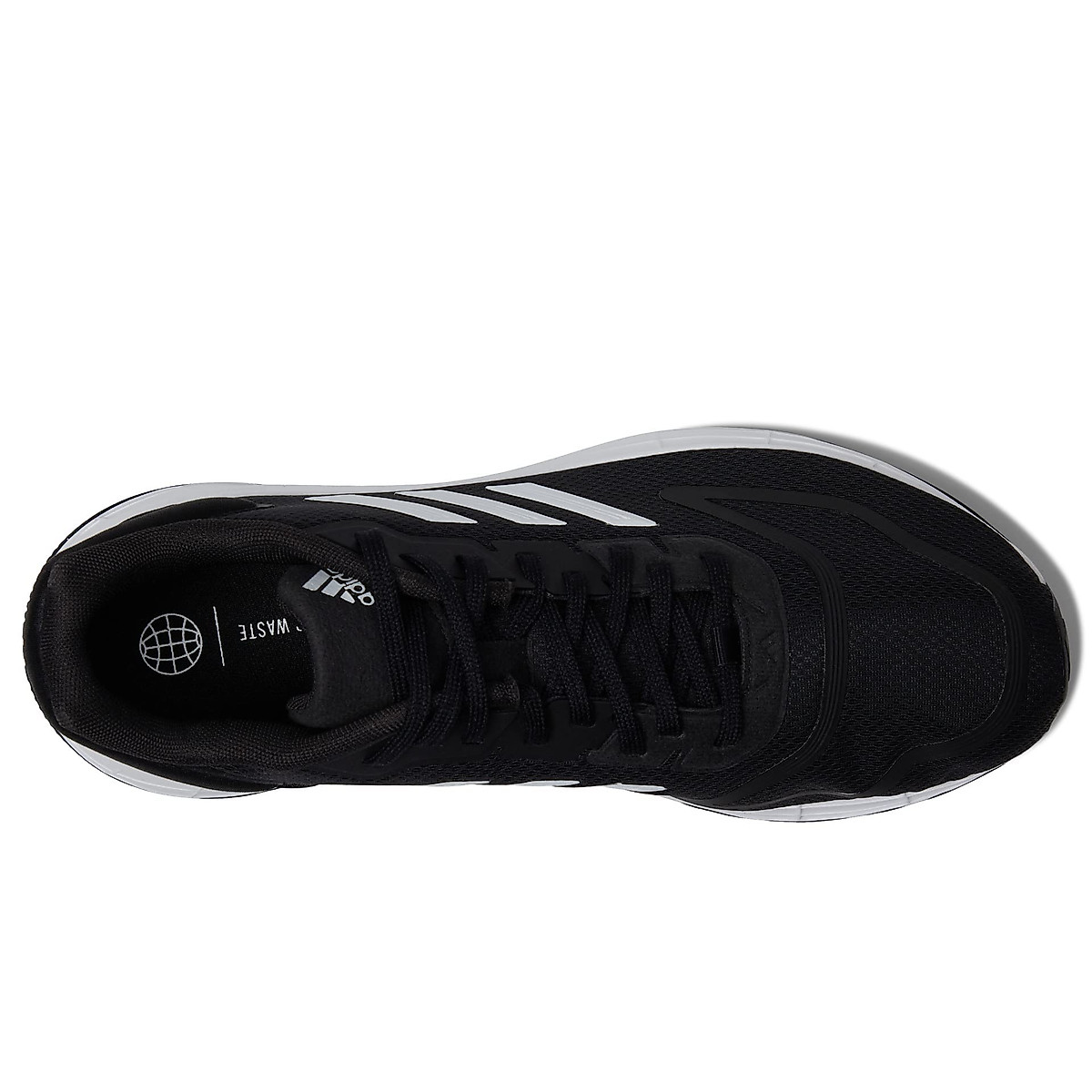 adidas Men's Duramo Sl 2.0 Running Shoe, Black/White/Black, 12