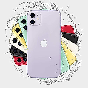 Apple iPhone 11 64GB, Purple - Locked Cricket Wireless (Renewed)