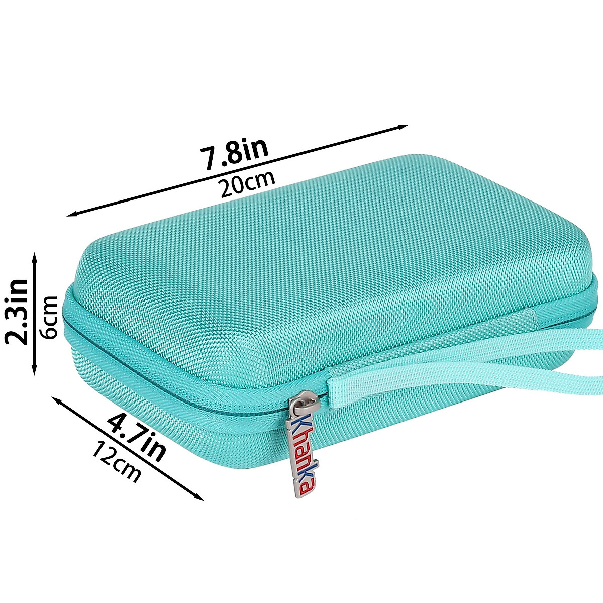 khanka Mobile Gaming Controller Carrying Case Compatible with Backbone One iOS Mobile Gaming Gamepad/Controller, Case only (Teal)