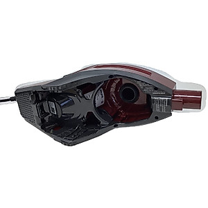 Shark ' Ninja Body Motor Head Assembly for ZS350 ZS351 ZS352 HV345 Also Fits HV320 HV321 HV322 HV324 HV325 Rocket Vacuum, Red, Clear and Black