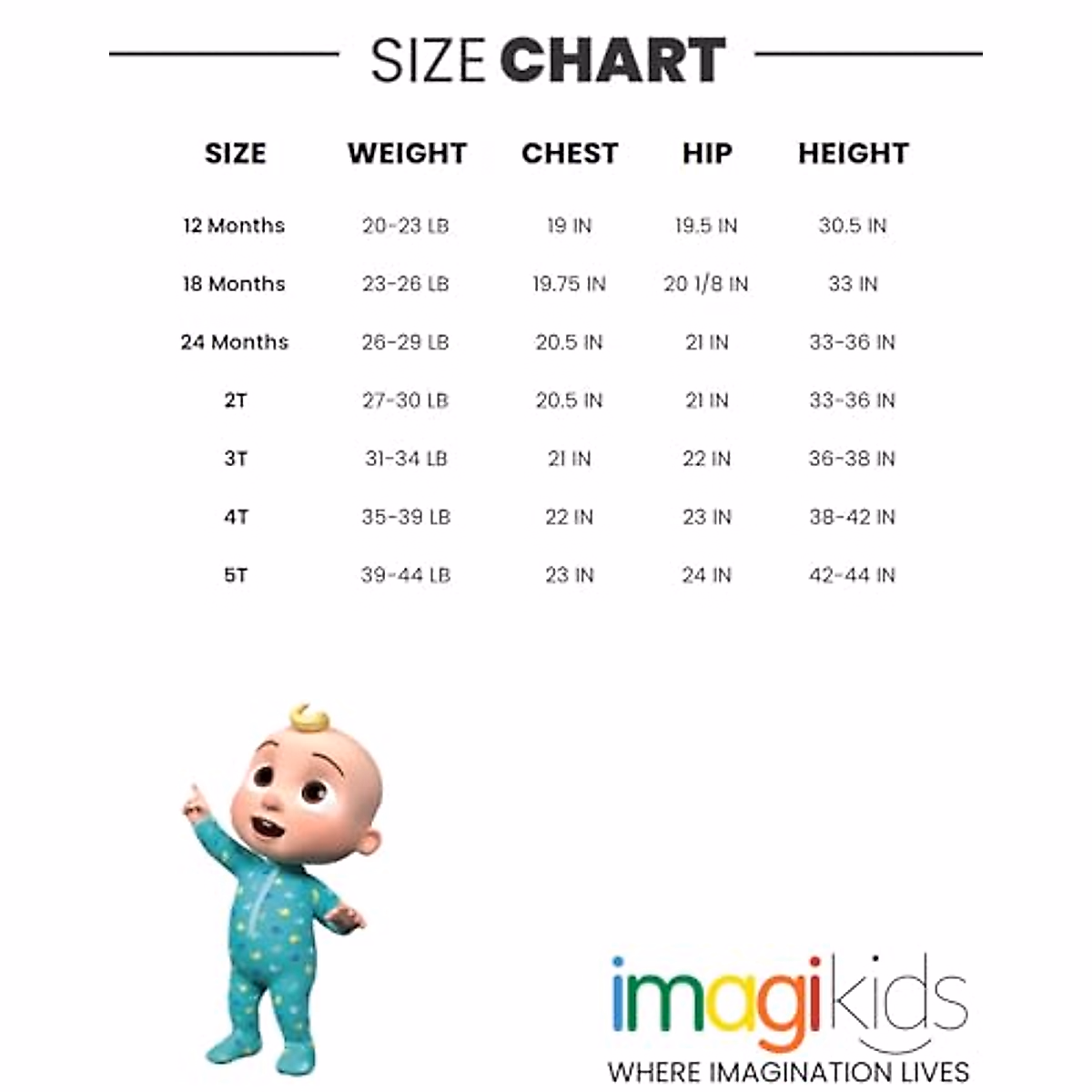 CoComelon JJ Infant Baby Girls Fleece Pullover Hoodie Pants Set White/Yellow 18 Months