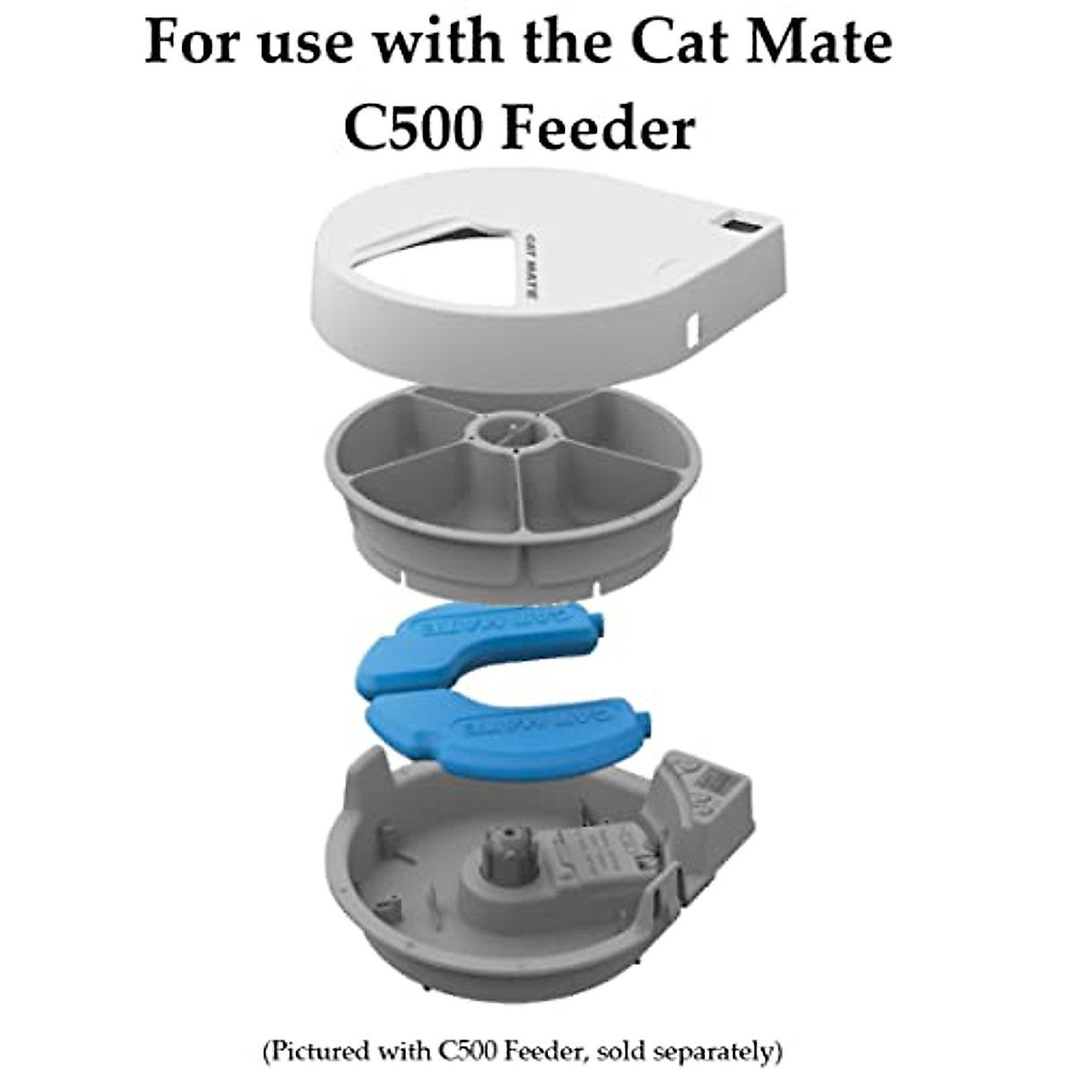 Cat Mate Replacement Ice Packs for The C500 Automatic Pet Feeder, 2-Pack