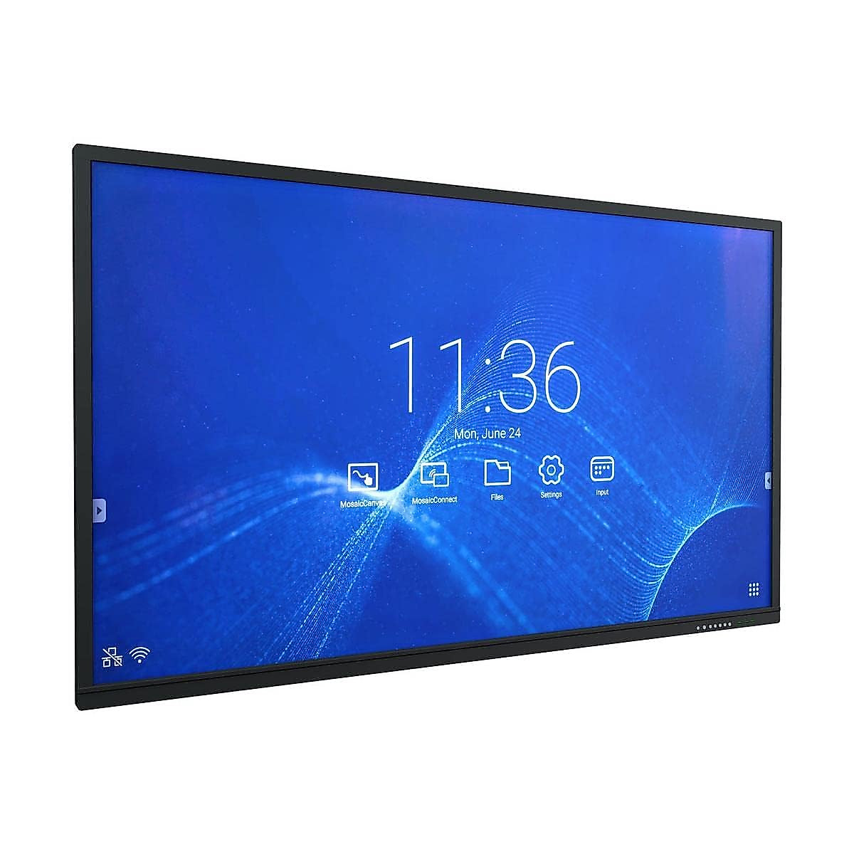 NEC CB751Q MultiSync - 75 inch Class LED Display - Interactive - 4K UHD (2160p) 3840 x 2160 - Direct-lit LED - Black