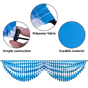 Oktoberfest Fabric Bunting, Oktoberfest Bunting with Oktoberfest Bavarian Pennant Banner for Oktoberfest Party,German Bavarian Beer Festival Decoration Supplies