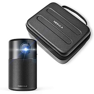 Anker Nebula Capsule, Smart Wi-Fi Mini Projector with Capsule Official Travel Case