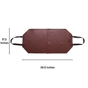 Andean Leather - Leather Firewood Carrier, Log Carrier for Firewood, Firewood Bag