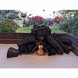 Brutal BBQ Fireguard Firewood and Charcoal Starter | Fire Starters for Grill | Easy to Use Grill Starter | Compact Firestarters for Outdoor Fire Pit | Coal Burner, Firewood and Charcoal Fire Starter