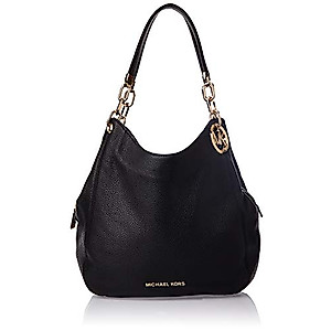Michael Kors LG Chain ​​Shldr Dead, Black