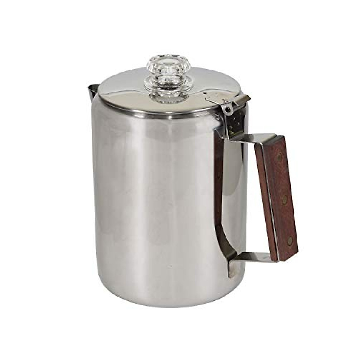 Stansport Stainless Steel Percolator Coffee Pot - 9 Cup