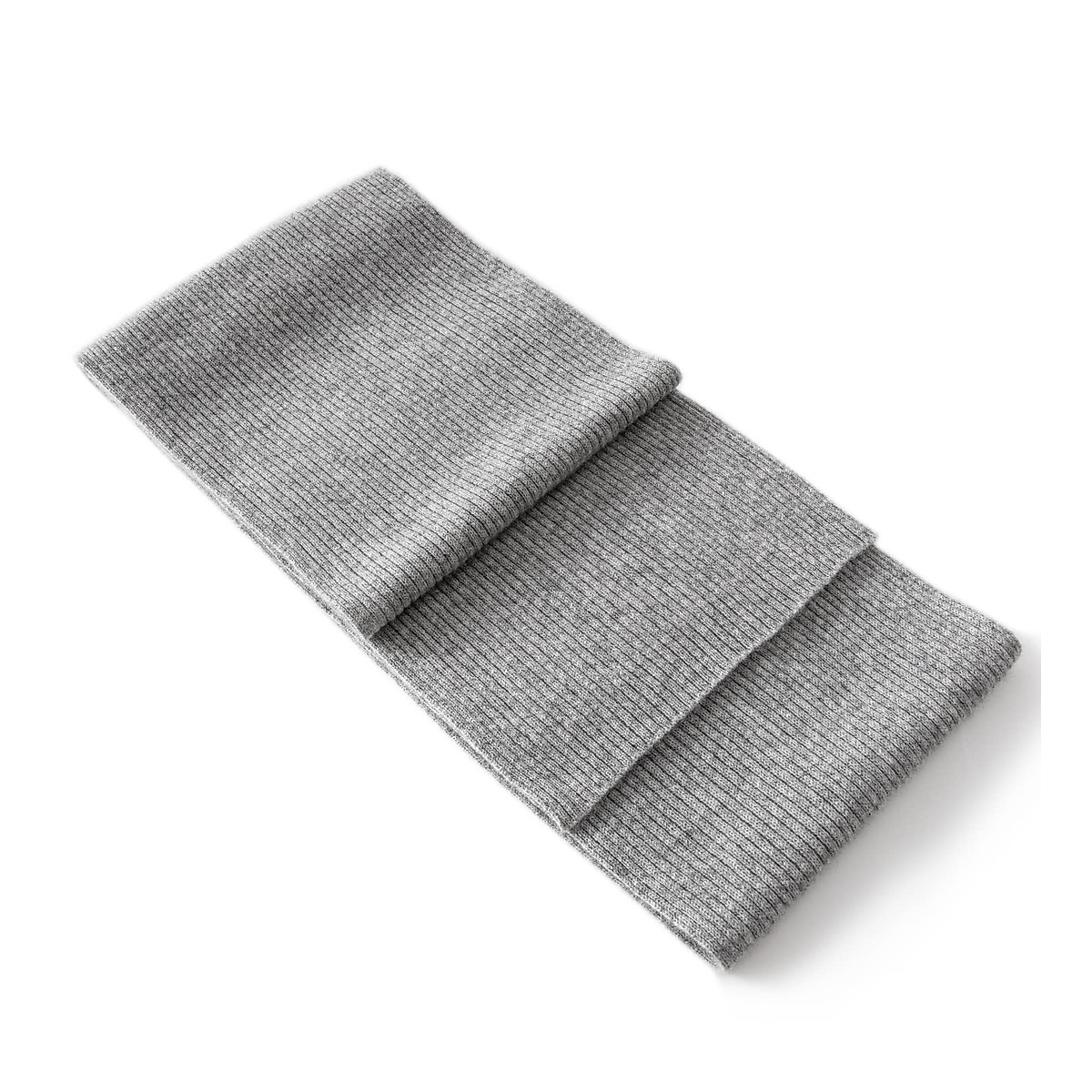 Villand 100% Cashmere Scarf for Women, Lightweight Cashmere Pashmina Wrap Scarf (Gray)