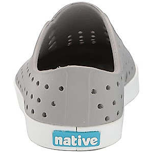 Native Shoes, Jefferson Child, Kids Lightweight Sneaker, Pigeon Grey/Shell White, 8 M US Toddler