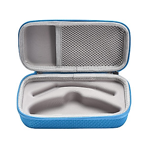 VGPDHJ 3D printer storage box, suitable for 3Doodler Start+ Essentials 3D printer, portable storage case, can store USB data cable and 3D printing pen (Blue)