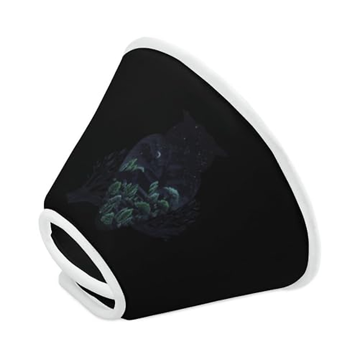 Owl Scape Comfortable Dog Cone Cat Collar Adjustable Prevent from Licking Wounds XL