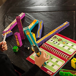 Fat Brain Toys Inchimals - Animal-Themed Measuring Blocks, Math Learning, Ages 3+
