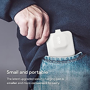 Magnetic Wireless Charger for iPhone: CYFIBYNO Fodable 3 in 1 Charging Station, iPhone Travel Wireless Charger Compatible with Magsafe for iPhone, Samsung, AirPods 3/2/Pro, Apple iWatch.