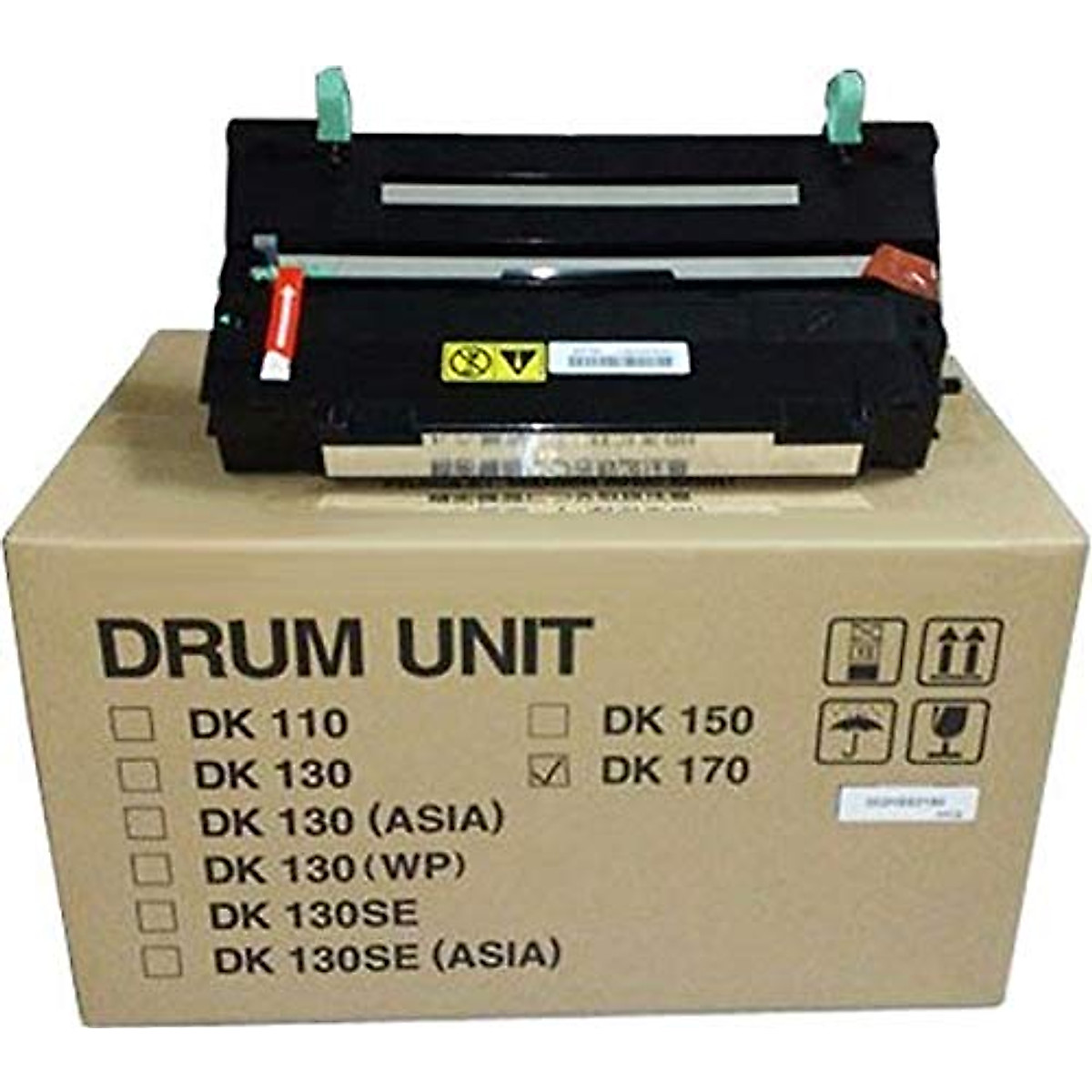 Kyocera 302LZ93061 Model DK-170 Drum Kit for use with Kyocera ECOSYS M2035dn, M2535dn, P2135d, P2135dn, FS-1035MFP, FS-1320D and FS-1370DN Printers, Up to 100000 Pages at 5% Coverage