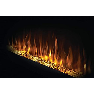Napoleon Purview 50 inch Wall Mount Electric Fireplace - Black, NEFL50HI