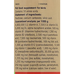 Nekton-R Enhances Red Color in Birds, 35gm