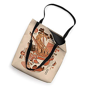 X-Ray Great Ramen of Kanagawa Japanese Food Kaiju Ramen Tote Bag