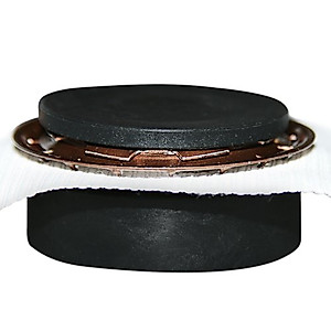 Home Sewing Depot Fast-Set Metal, Size #12 Grommet, 1 9/16", 8 Grommets Total, Black