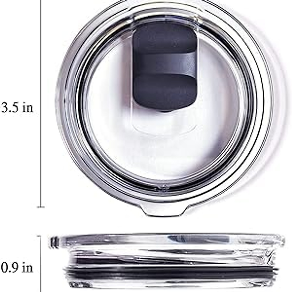 (Pack of 2) Premium 20 oz Tumbler Lid Yeti Lids 20 oz Replacement Lid Magnetic Slider Yeti Rambler Yeti Rambler 20 oz