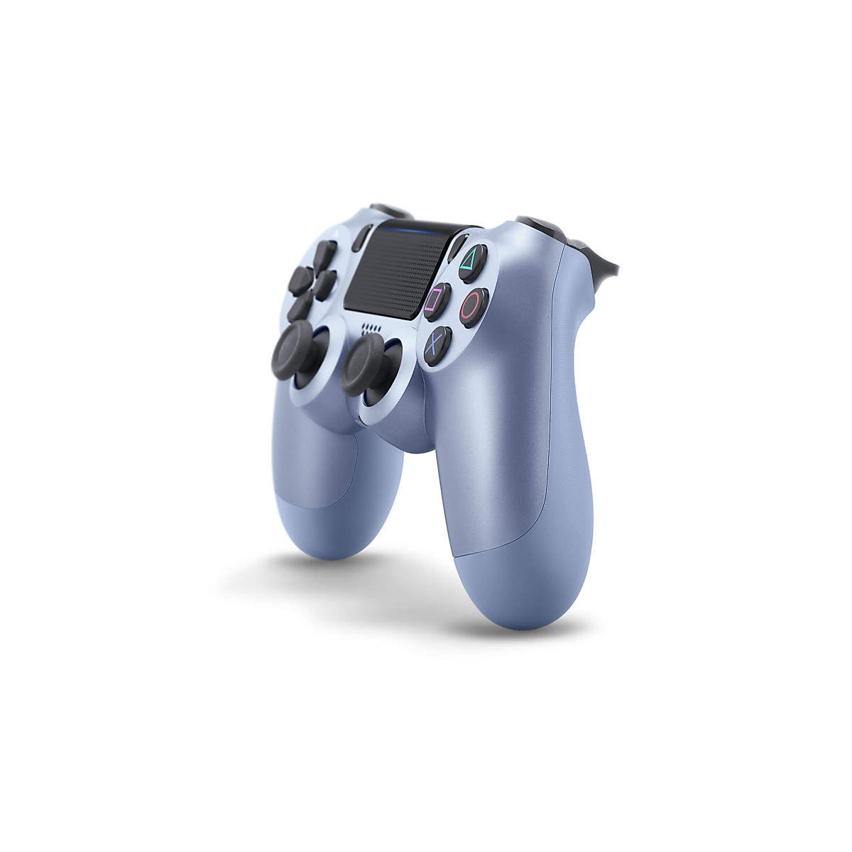 DualShock 4 Wireless Controller for PlayStation 4 - Titanium Blue (Renewed)