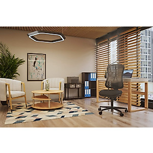 Furinno Basic 3-Tier Bookcase Storage Shelves, Dark Brown