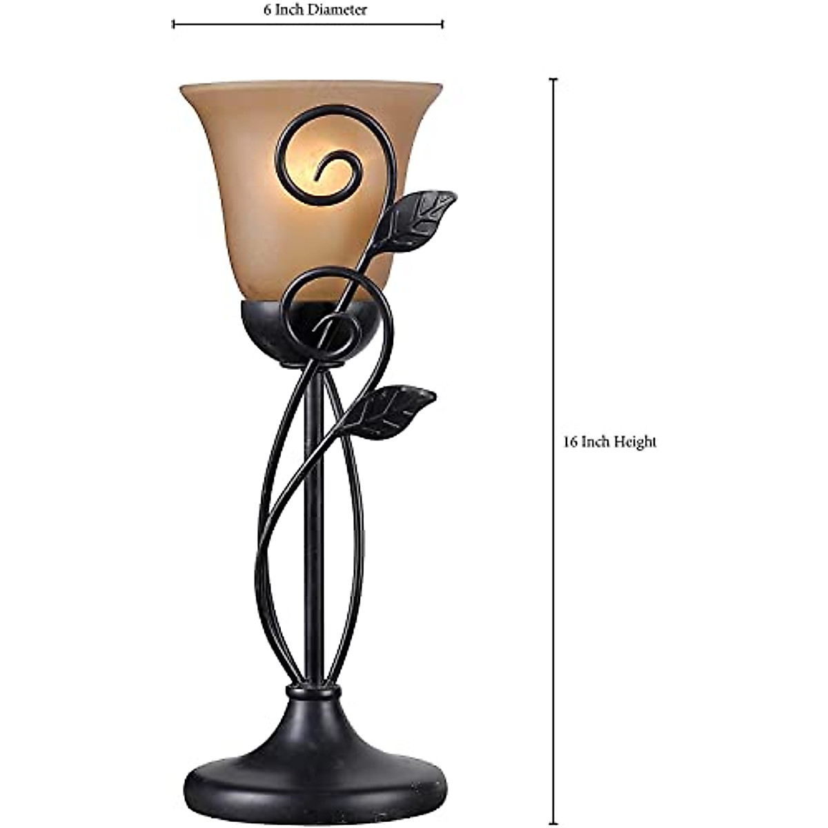 Kenroy Home 32710ORB Arbor Accent Lamps, Small, Oil Rubbed Bronze