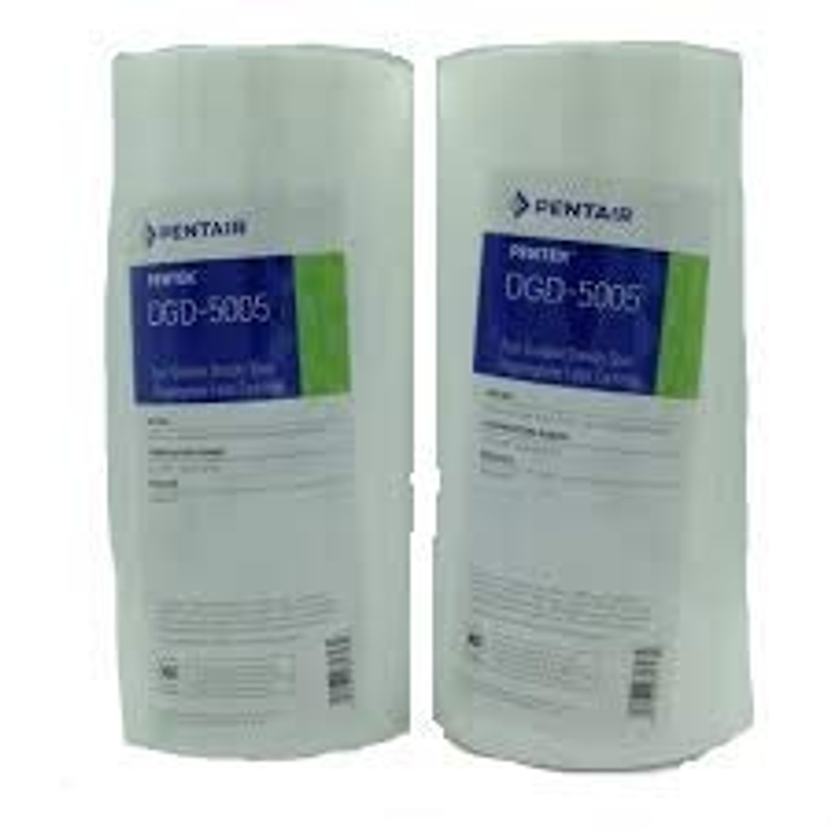 Pentek DGD-5005 Spun Polypropylene Filter Cartridge, 10" x 4-1/2" 2- Pack